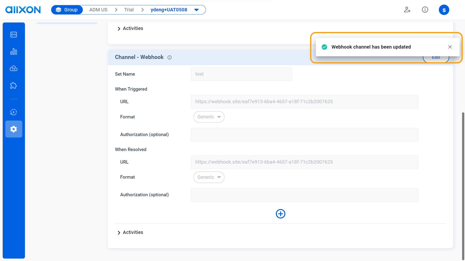 How to Set Up Alert Channel